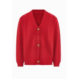 Zitha Knit Cardigan female Red size XS/S