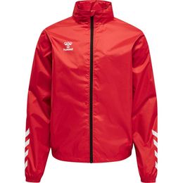 Hummel Trainingsjacke Herren Gr&ouml;&szlig;e S rot / wei&szlig;