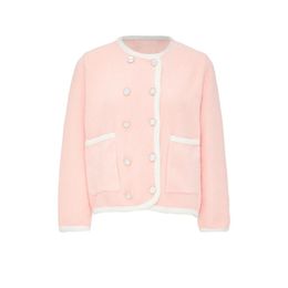 ZITHA Strickjacke Damen Gr&ouml;&szlig;e M rosa / wei&szlig;