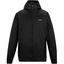 Regatta Pack It III Herren Regenjacke schwarz XL - Herrenjacken