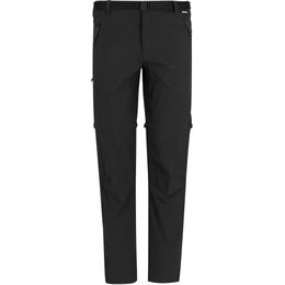 Regatta Xert Stretch Zip-off Herren Wanderhose schwarz 26 - Herrenhosen & -shorts
