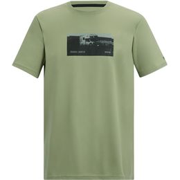 Regatta Fingal Slogan Herren Funktionsshirt hellgr&uuml;n XL - Herrenshirts, -hemden & -pullover