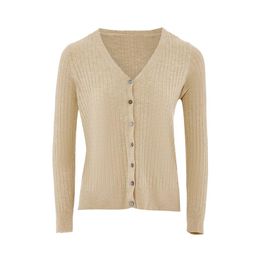 Zitha Knit Cardigan female Beige size XS/S
