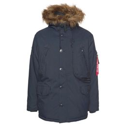 Alpha Industries Parka 'Polar' Herren Gr&ouml;&szlig;e L nachtblau / mischfarben