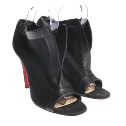 Christian Louboutin Sandaletten Damen Gr&ouml;&szlig;e 39.5 Second Hand schwarz