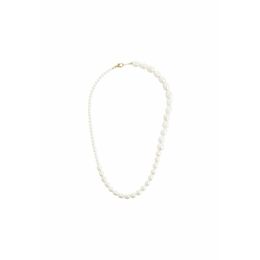 Gemshine Kette Damen Gr&ouml;&szlig;e 45 gold / wei&szlig;