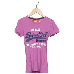 Superdry & Co T-Shirt Damen Gr&ouml;&szlig;e XS Second Hand lila