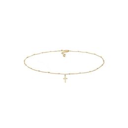 Elli Choker Kette 'Kreuz' Damen Gr&ouml;&szlig;e One Size gold