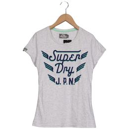 Superdry & Co T-Shirt Damen Gr&ouml;&szlig;e S Second Hand grau