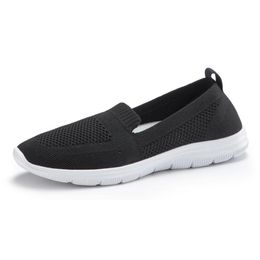 Lascana Slip-Ons female Black size 39