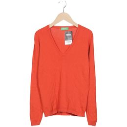 United Colors Of Benetton Pullover Damen Gr&ouml;&szlig;e S Second Hand orange