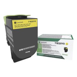 Lexmark Toner 71B20Y0 yellow