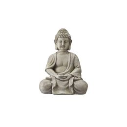 HOME STORY Deko Buddha grau Magnesia Ma&szlig;e (cm): B: 38 H: 51 T: 3.0 &raquo; M&ouml;bel Kraft