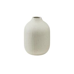 HOME STORY Vase creme Steingut Ma&szlig;e (cm): H: 17 &Oslash;: 12.0 &raquo; M&ouml;bel Kraft
