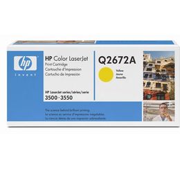 HP Color Laserjet Toner Q2672A yellow - reduziert