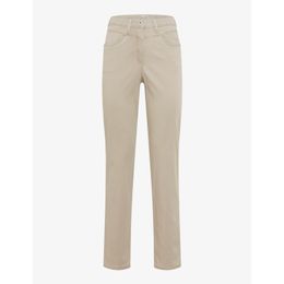 Raphaela by Brax Damen Five-Pocket-Hose Style LAURA NEW SAND, hellbeige, Gr. 36
