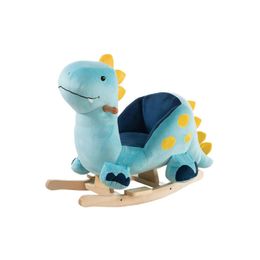 Heunec Schaukeltier Dinosaurier blau Ma&szlig;e (cm): B: 34 H: 50 &raquo; M&ouml;bel Kraft