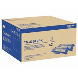 Brother Toner TN-3380 black Doppelpack