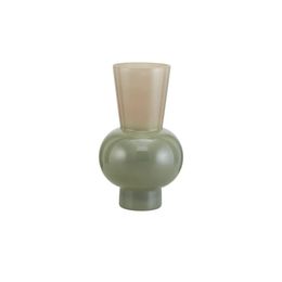 Jette Home Vase gr&uuml;n Glas Ma&szlig;e (cm): H: 30 &Oslash;: 17.5 &raquo; M&ouml;bel Kraft