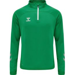 Hummel Sportsweatshirt Herren Gr&ouml;&szlig;e XL grasgr&uuml;n / wei&szlig;