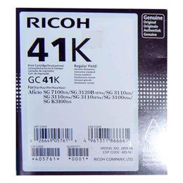Ricoh 405761 Tinte GC41K black