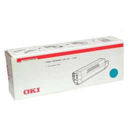 OKI Type C6L Toner 42804515 cyan - reduziert