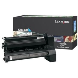 Lexmark Toner 10B042C cyan - reduziert