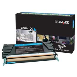 Lexmark Toner X748H1CG cyan - reduziert