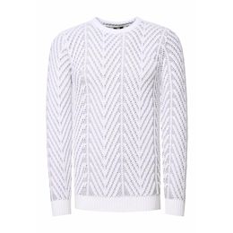 Rusty Neal Pullover Herren Gr&ouml;&szlig;e S beige / offwhite