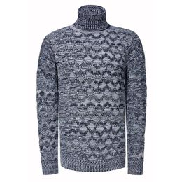 Rusty Neal Pullover Herren Gr&ouml;&szlig;e XXXL navy / pastellblau