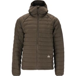 SOS Sportjacke 'Furano' Herren Gr&ouml;&szlig;e XL dunkelgr&uuml;n / wei&szlig;