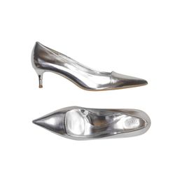 Zara Pumps Damen Gr&ouml;&szlig;e 39 Second Hand silber