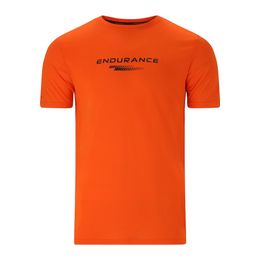 Endurance Performance Shirt 'Portofino' male Orange size XL