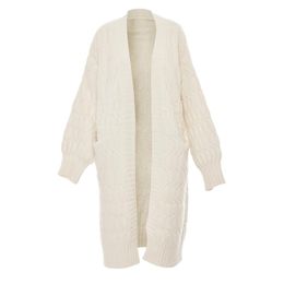 Tanuna Knit Cardigan female White size M
