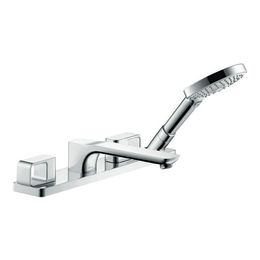 Hansgrohe Fertigmontageset Axor Urquiola 4-L-BW-Rand-Arm, A 198mm, brush. bron (11443140)