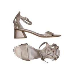 AGL ATTILIO GIUSTI LEOMBRUNI Sandalen Damen Gr&ouml;&szlig;e 40 Second Hand silber