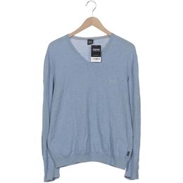 BOSS Black Pullover Herren Gr&ouml;&szlig;e L Second Hand blau