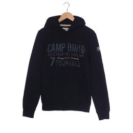 CAMP DAVID Kapuzenpullover Herren Gr&ouml;&szlig;e M Second Hand schwarz