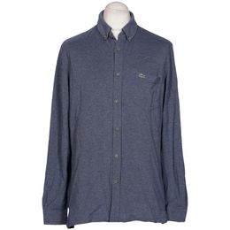 Lacoste Hemd Herren Gr&ouml;&szlig;e XL Second Hand blau
