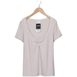 Madeleine Mode MADELEINE T-Shirt Damen Gr&ouml;&szlig;e XL Second Hand grau