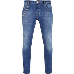 2Y Premium Jeans Herren Gr&ouml;&szlig;e 32 blue denim