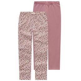 Topolino 2 M&auml;dchen Leggings mit Bl&uuml;mchen