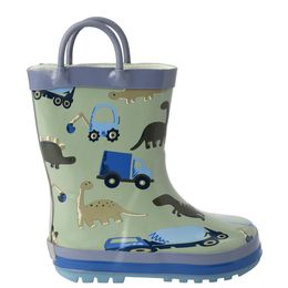 Topomini Baby Gummistiefel mit Dino-Motiven