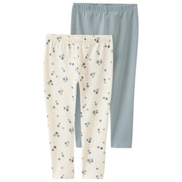 Topomini 2 Baby Leggings mit Bl&uuml;mchen