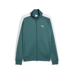 Puma Herren Trainingsjacke "T7 ALWAYS ON Trainingsjacke Herren"emerald ice gr&uuml;n, Gr. XS, Obermaterial: 33% Baumwolle, 67% Polyester; Taschenfutter: