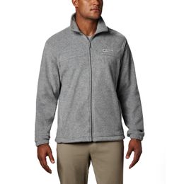 Columbia Herren Fleecejacke "STEENS MOUNTAIN FULL ZIP 2.0"light grau heather, Gr. S, Fleece, Obermaterial: 100% Polyester, Jacken