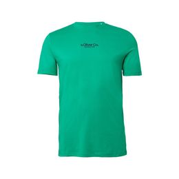 s.Oliver Men Tall Sizes Shirt male Green size 2XT