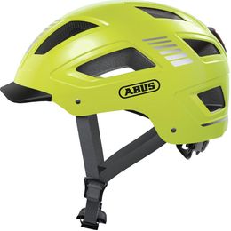 Fahrradhelm Abus "HYBAN 2.0" Gr. L, gelb (signal gelb), Helme, L Kopfumfang: 56cm - 61cm