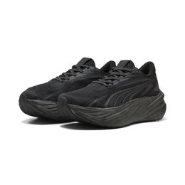 Trainingsschuh Puma "Maxima Pro Laufschuhe Erwachsene", Gr. 40.5, schwarz, Obermaterial: Textil, Synthetik; Futter: Textil; Innensohle: Textil; Laufsohle: Gummi, Schuhe