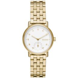 Skagen Analog Watch female Gold size One Size